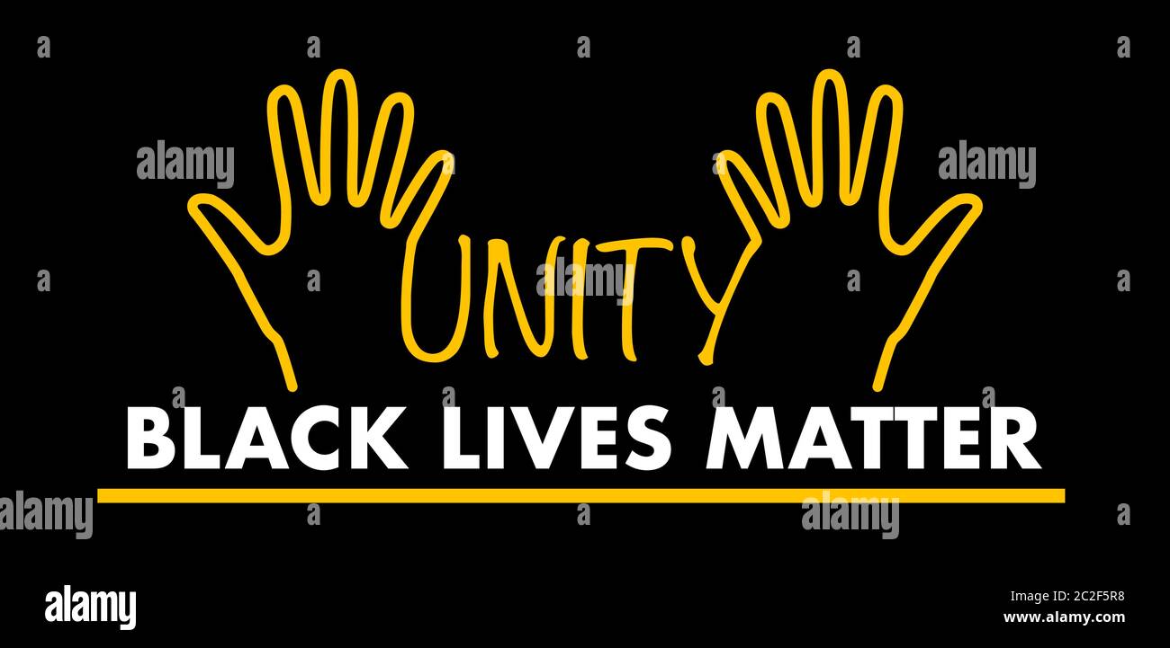 word unity surrounded by two hands on a black background with the words ...