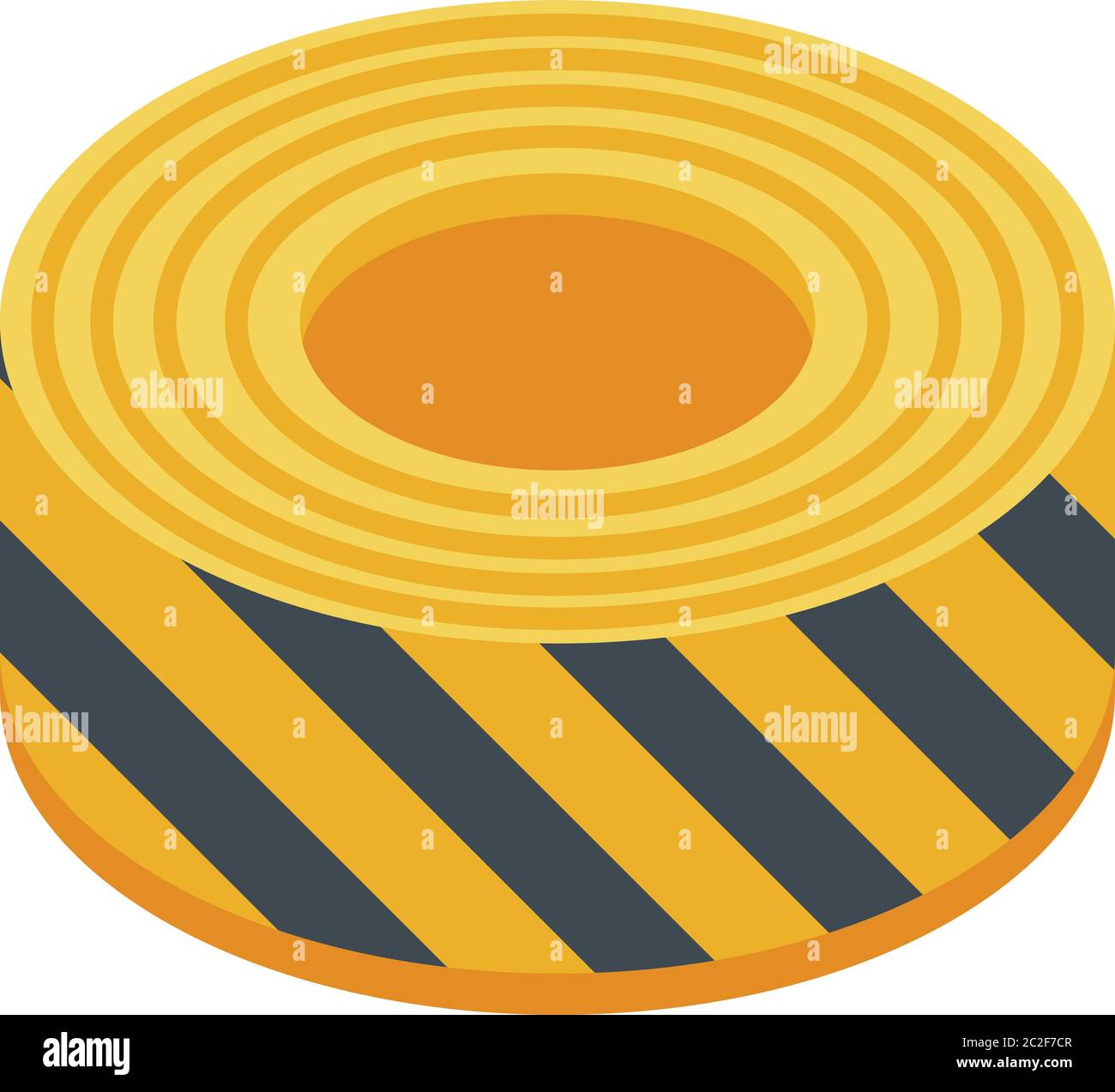 Police roll line icon, isometric style Stock Vector Image & Art - Alamy