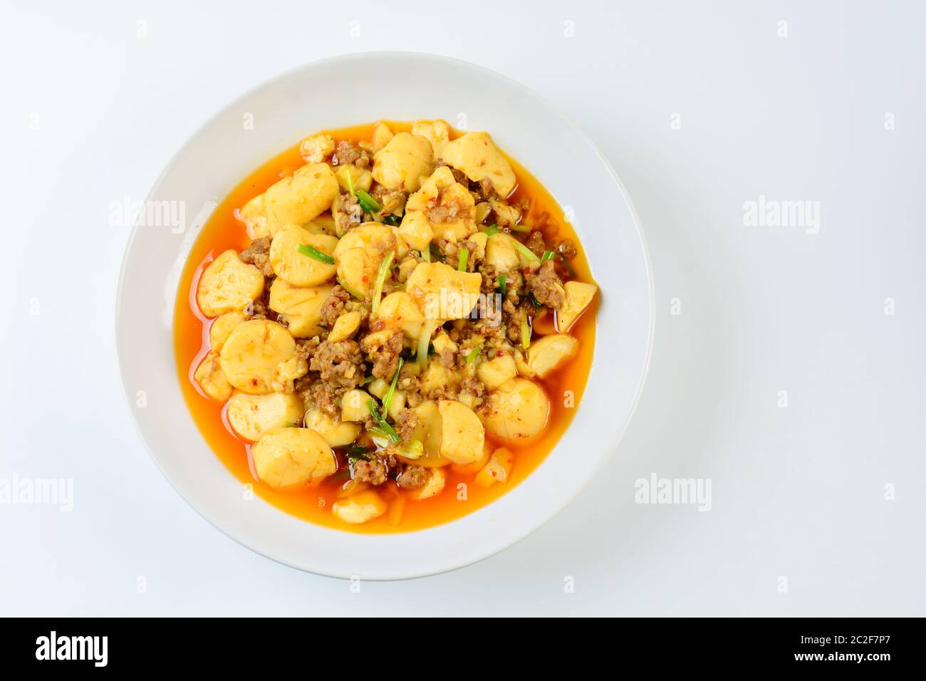 Mapo Tofu, popular Chinese dish. The classic recipe consists of silken ...