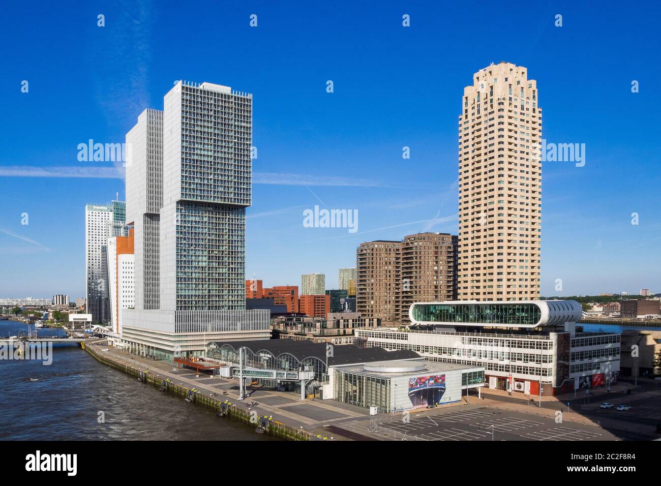 Europe, Netherlands - Cruise Terminal in the City of Rotterdam Stock ...