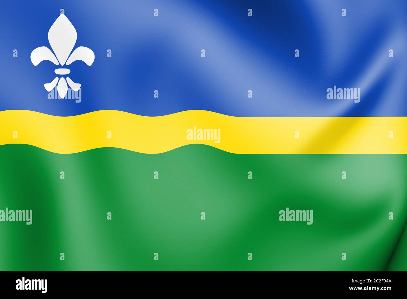 Flag of flevoland hi-res stock photography and images - Alamy