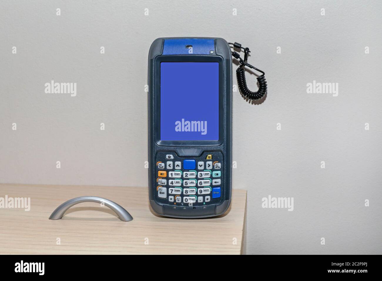 Handheld Barcode Scanner and Rfid Reader Portable Wireless Device Stock ...