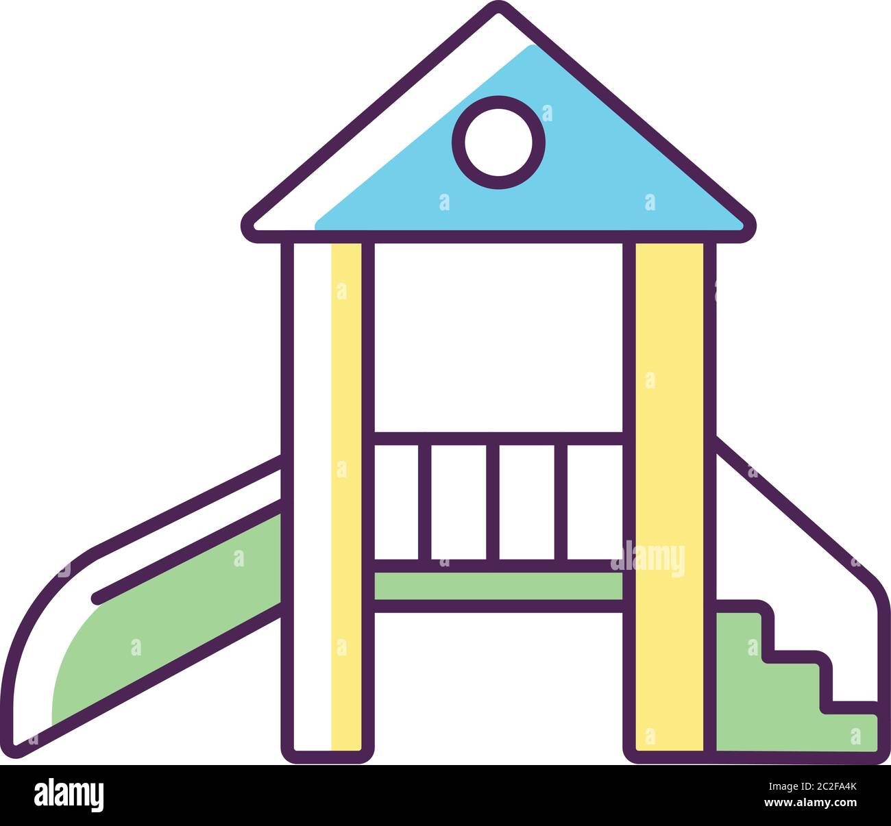 Children recreation zone Cut Out Stock Images & Pictures - Alamy