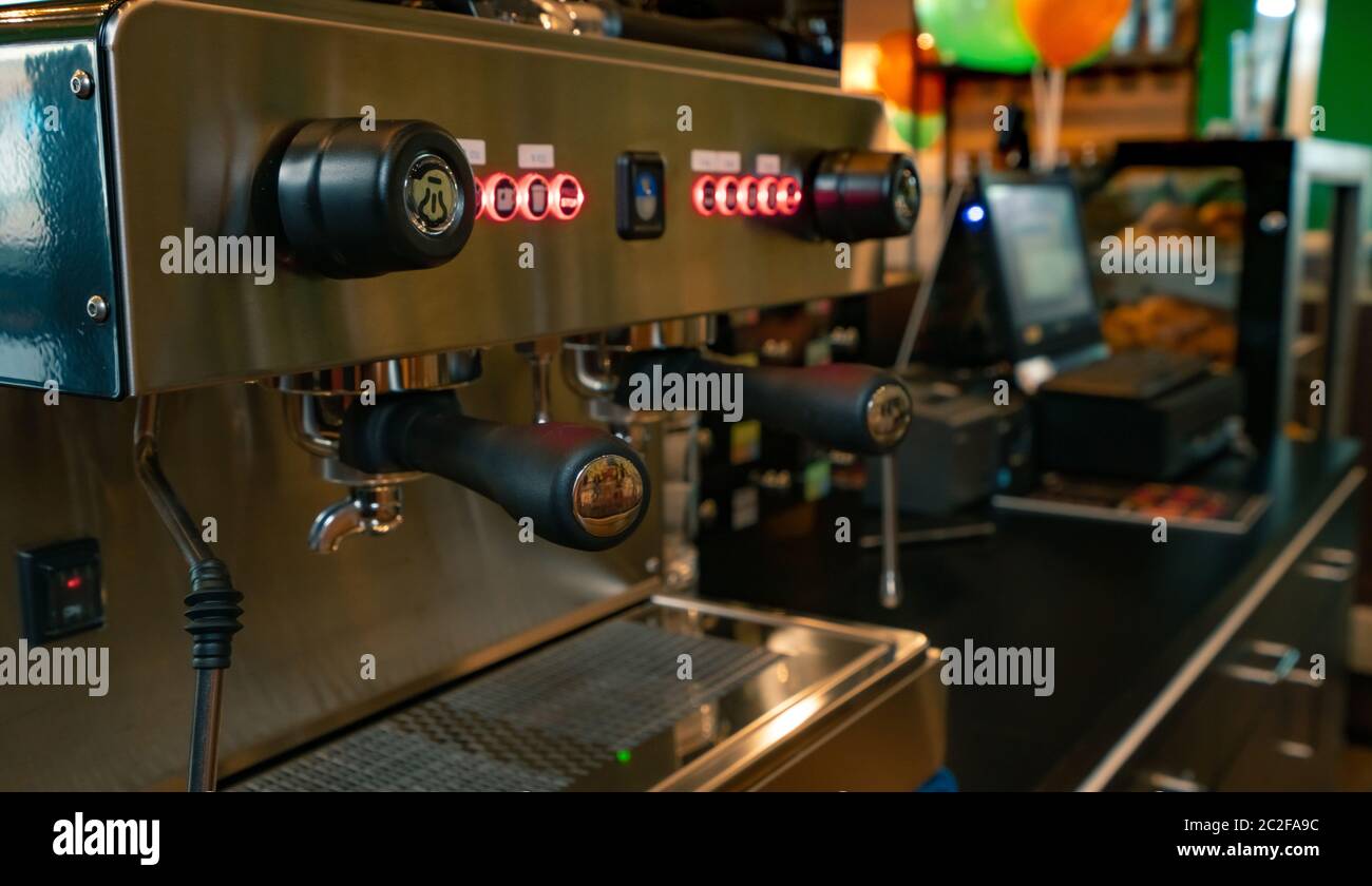Mod bar espresso machine hi-res stock photography and images - Alamy