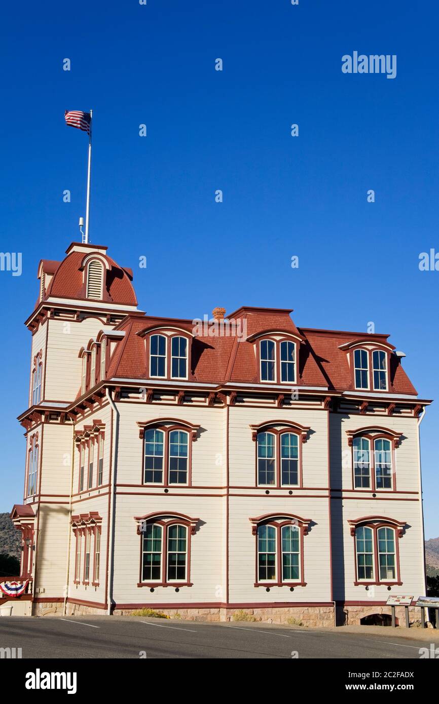 The Fourth Ward School Museum in Virginia City, Nevada, USA Stock Photo ...