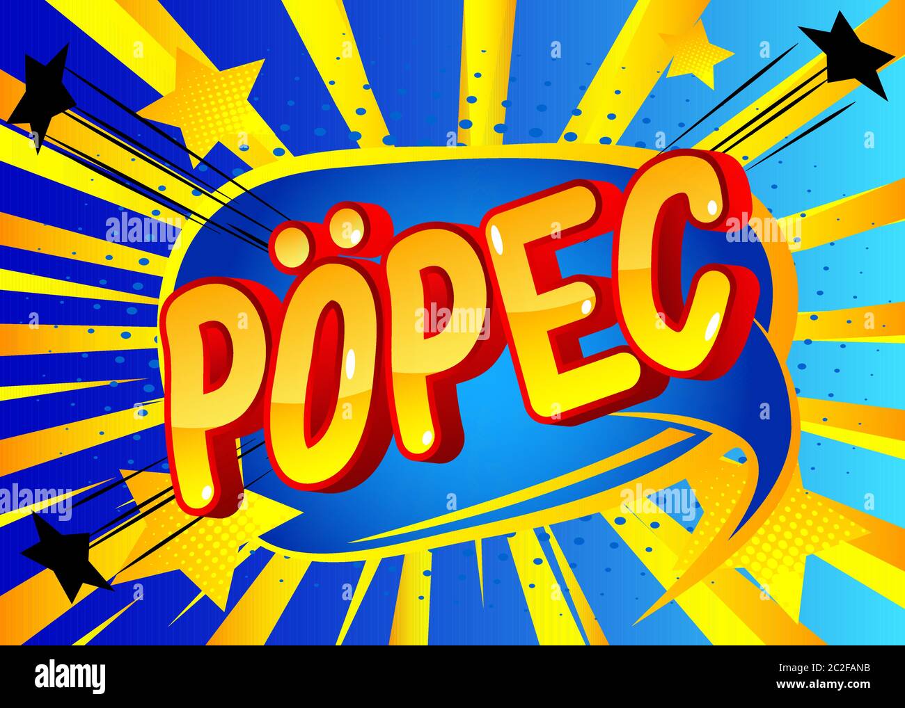 Fancy in Hungarian. Comic book style foreign language cartoon words ...