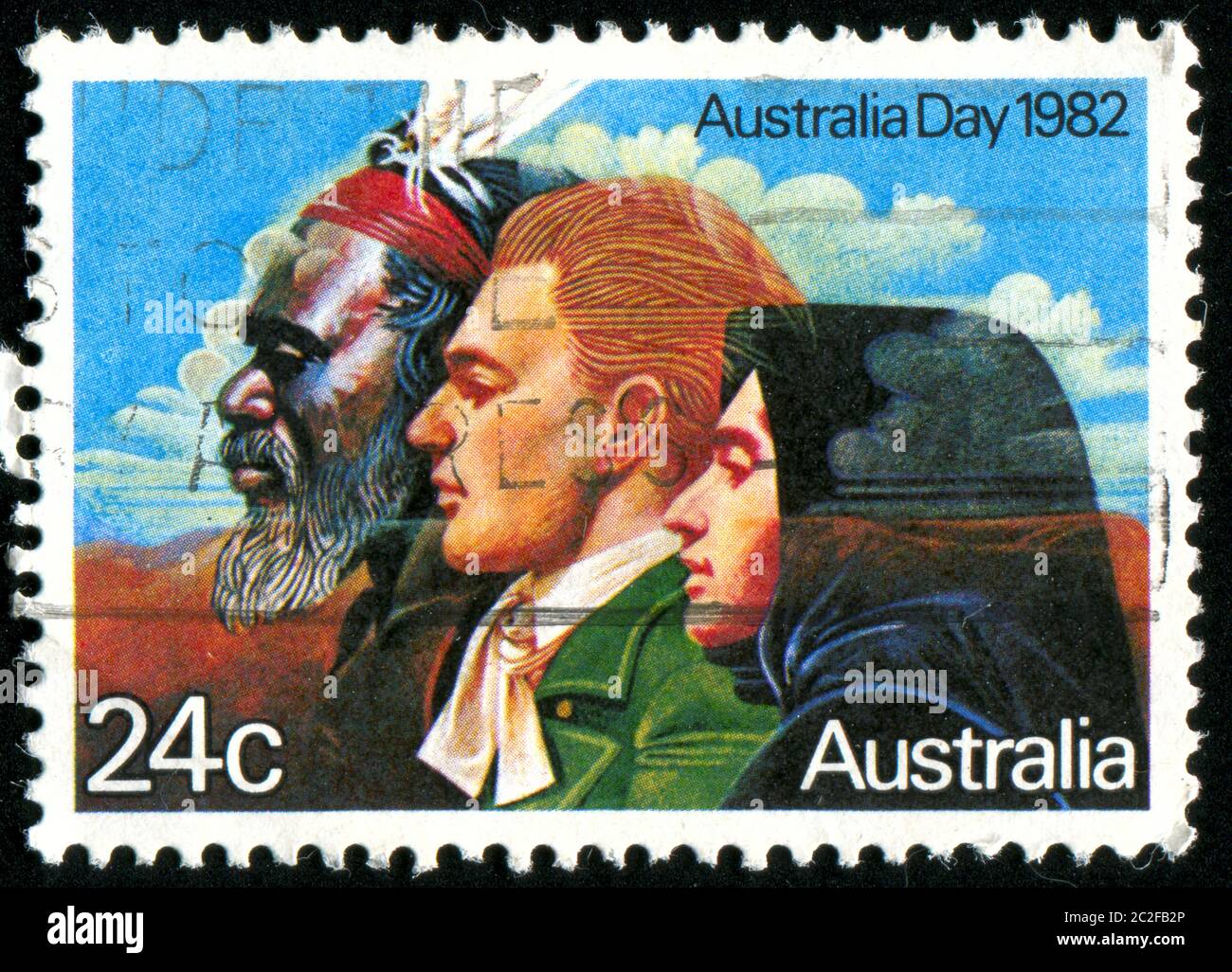 AUSTRALIA - CIRCA 1982: stamp printed by Australia, shows Australian ...