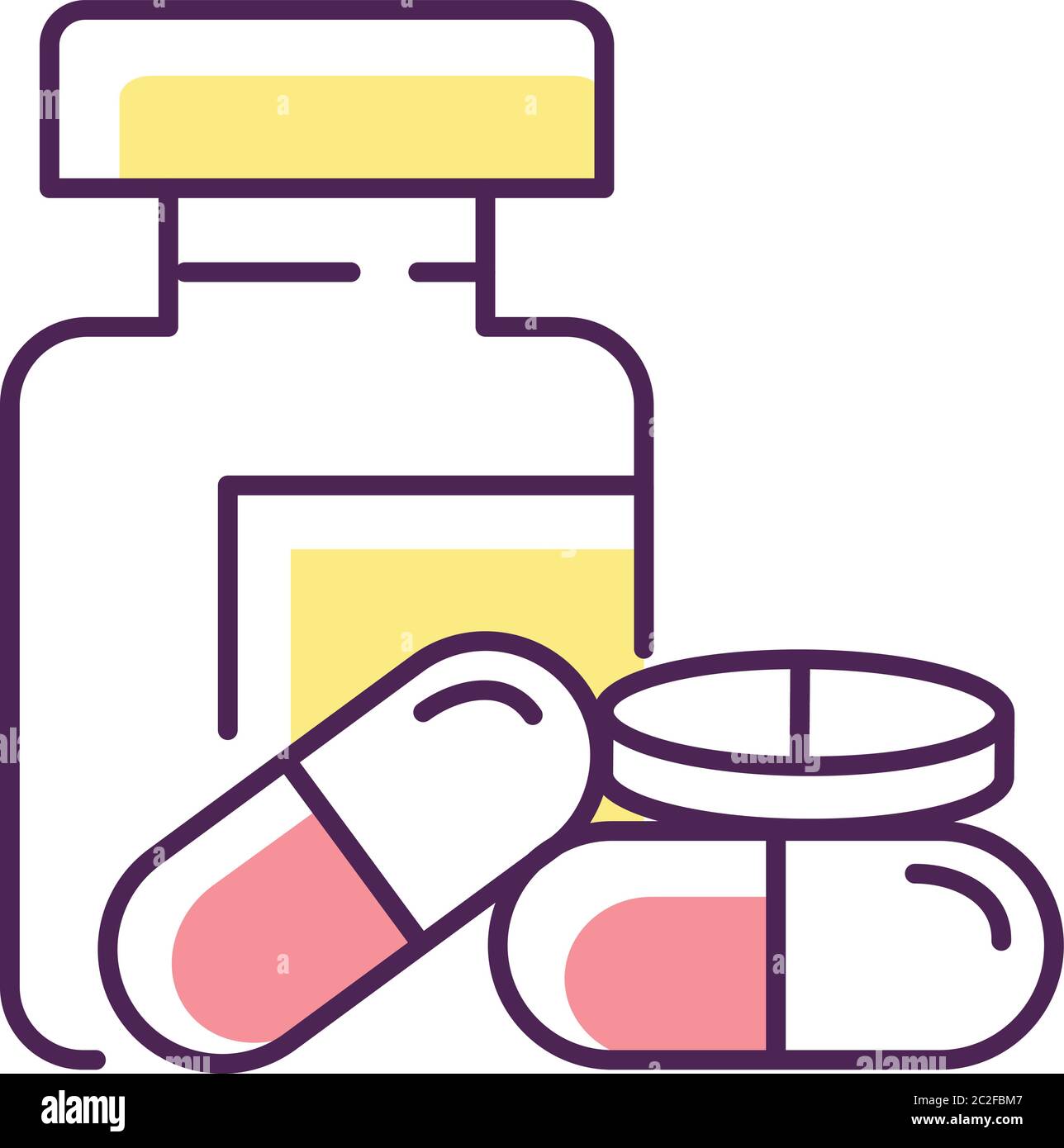 Pharmacy RGB color icon Stock Vector Image & Art - Alamy