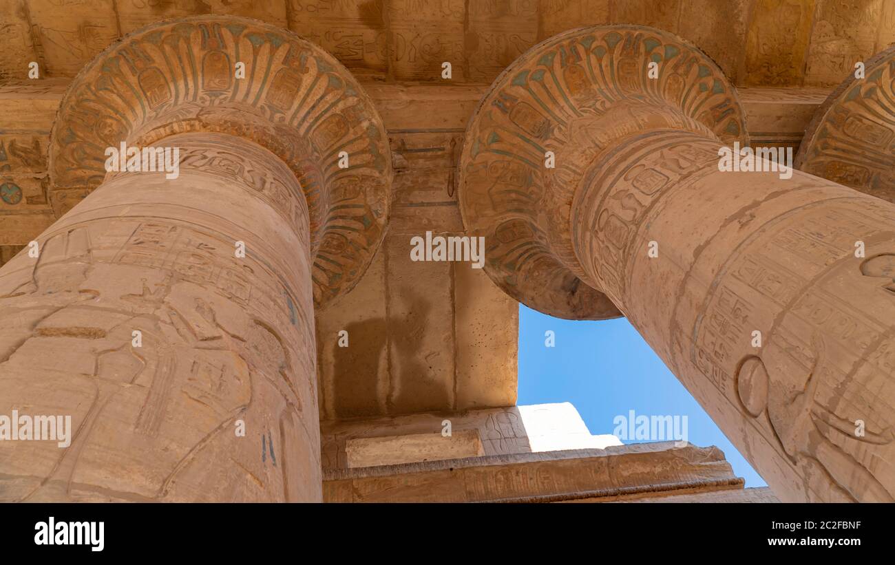 The Ramesseum is the memorial temple or mortuary temple of Pharaoh ...