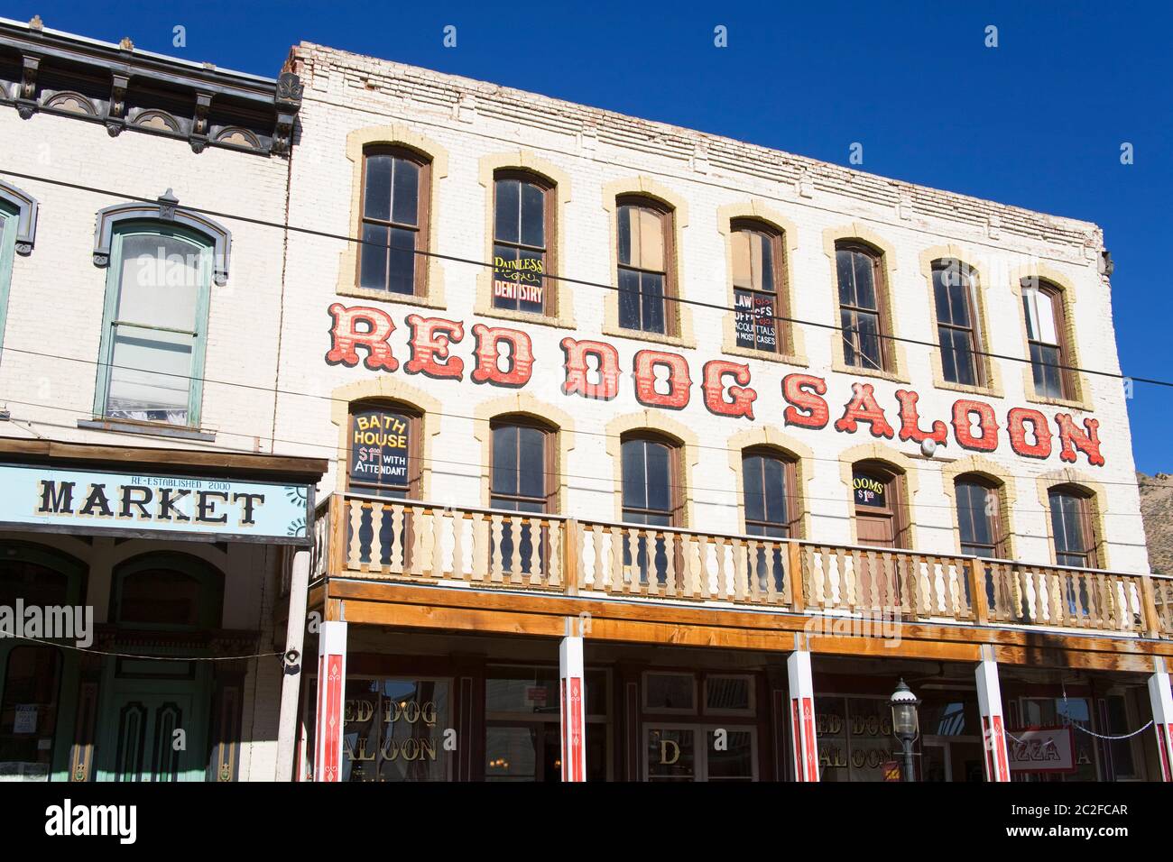 Red Dog Saloon in Virginia City, Nevada, USA Stock Photo - Alamy
