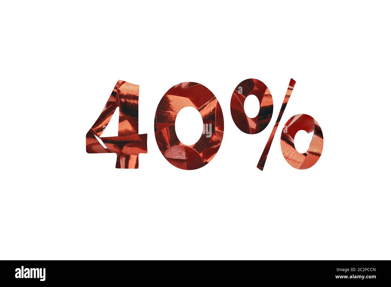 Number 40 cut out hi-res stock photography and images - Alamy