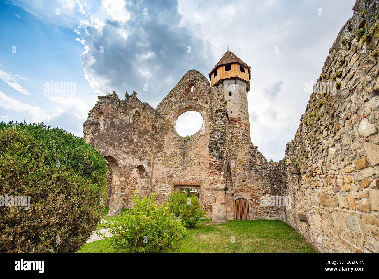 Ruins of Cistercian Monastery in Carta, Romania, Europe Stock Photo - Alamy