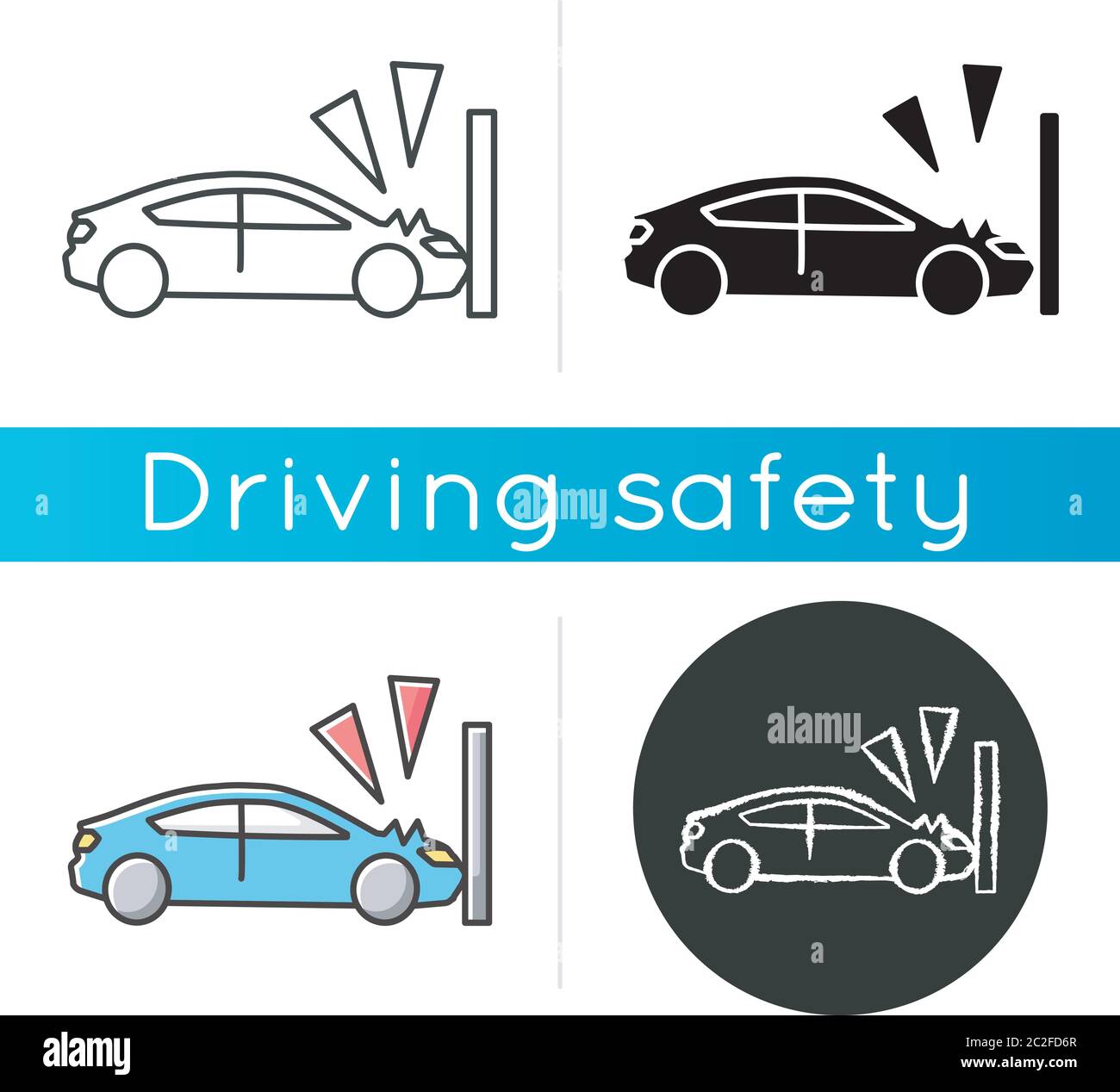 Crash test symbol Stock Vector Images - Alamy