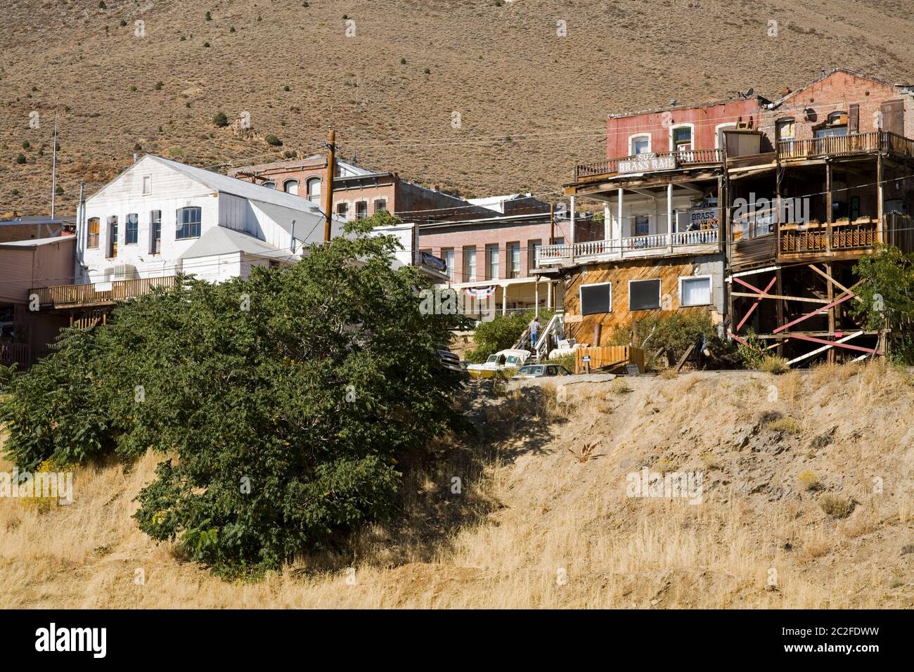 Historic downtown Virginia City, Nevada, USA Stock Photo - Alamy