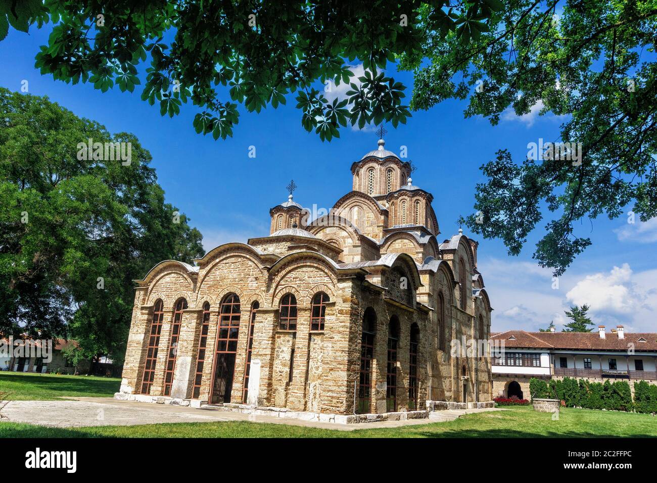 Gracanica monastery hi-res stock photography and images - Alamy