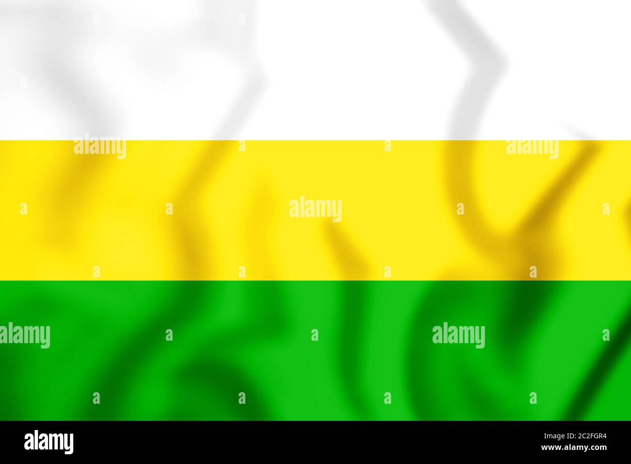 3D Flag of Guayanilla, Puerto Rico. 3D Illustration Stock Photo - Alamy