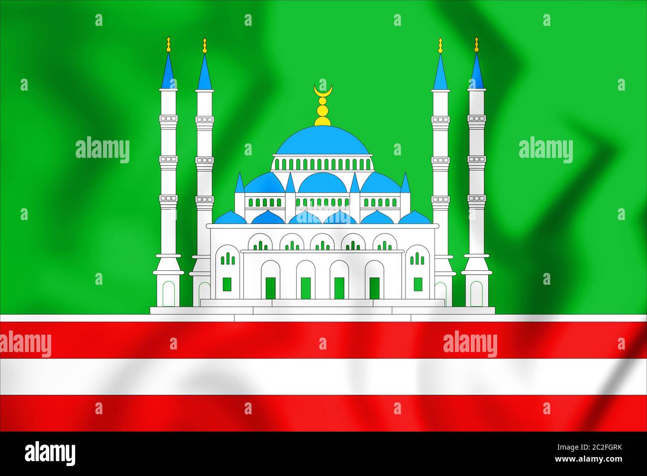 Chechen flag hi-res stock photography and images - Alamy