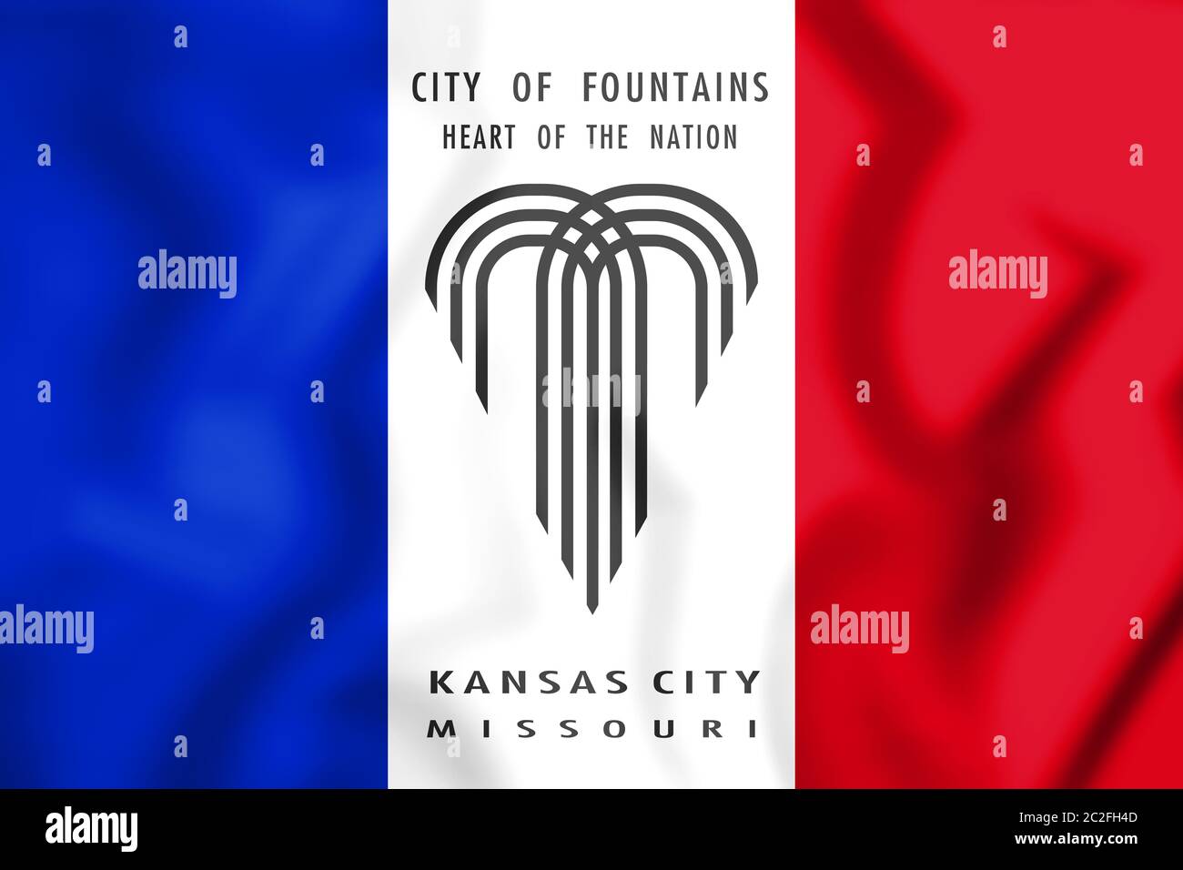 Kansas city flag hi-res stock photography and images - Alamy