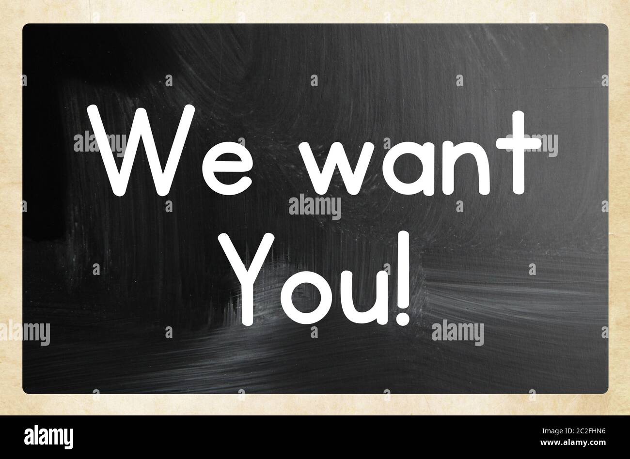we want you concept Stock Photo - Alamy