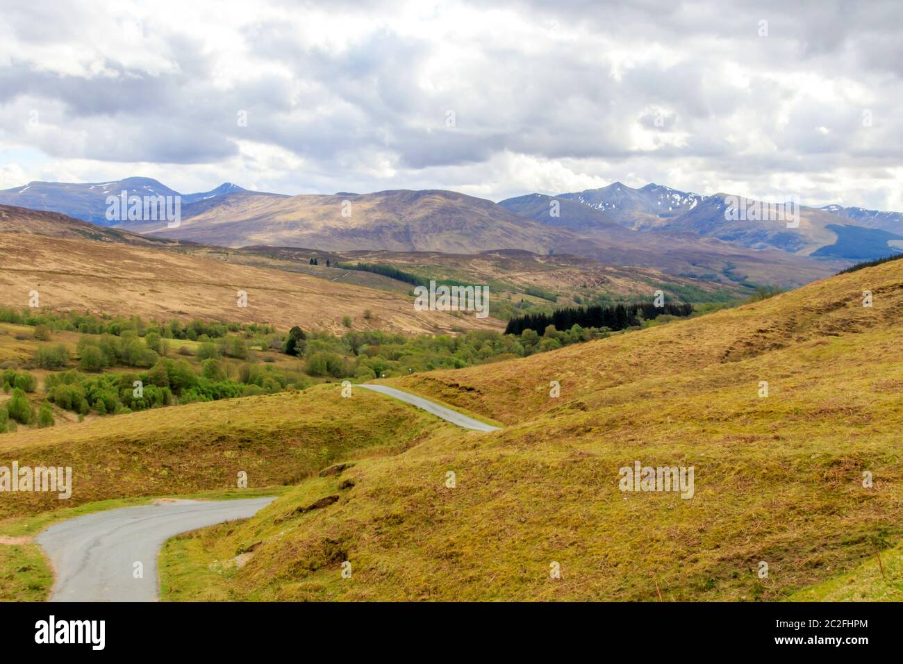 Glen roy parallel roads hi-res stock photography and images - Alamy