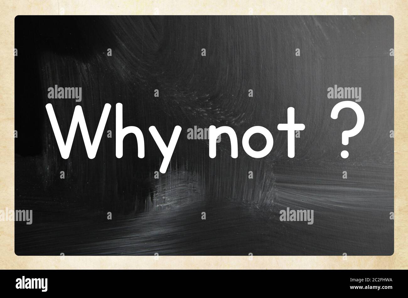 why not Stock Photo - Alamy