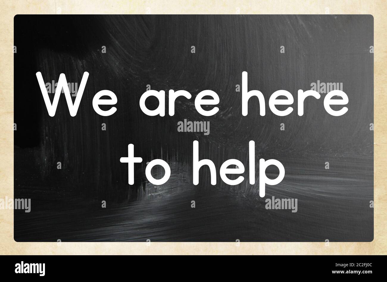 we are here to help Stock Photo - Alamy