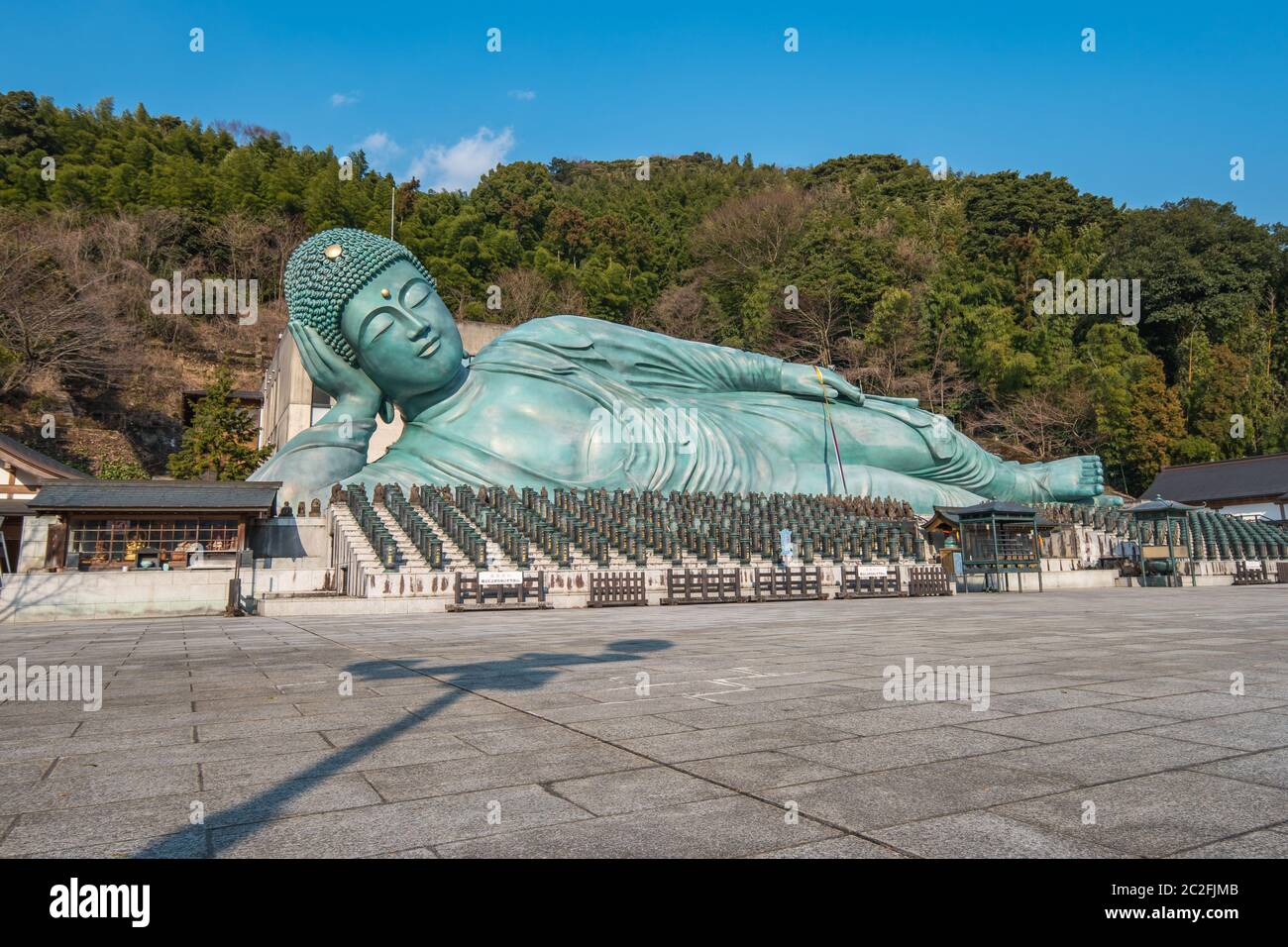 View of Nehanzo of Nanzoin temple in Fukuoka, Japan Stock Photo - Alamy
