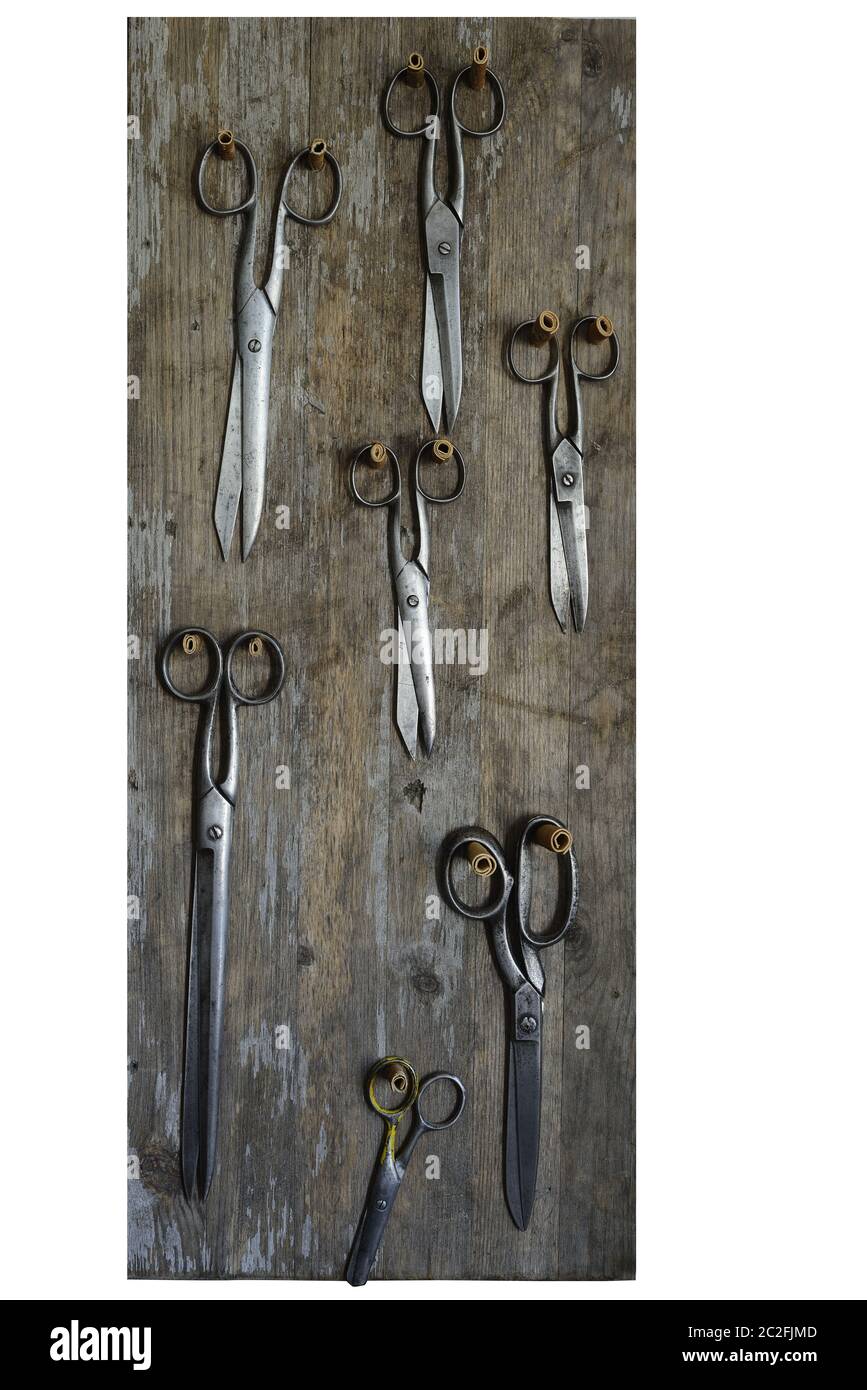 Pairs of scissors hi-res stock photography and images - Alamy