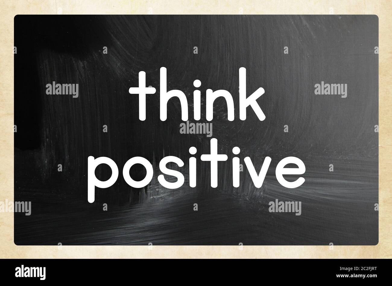 think positive concept Stock Photo - Alamy