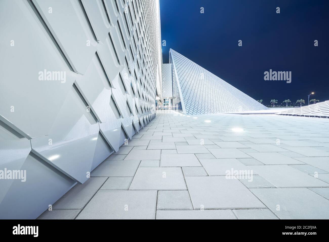 Malacca, Malaysia 27 Oct 2018 - Encore Melaka theatre building with modern and unique geometric ...