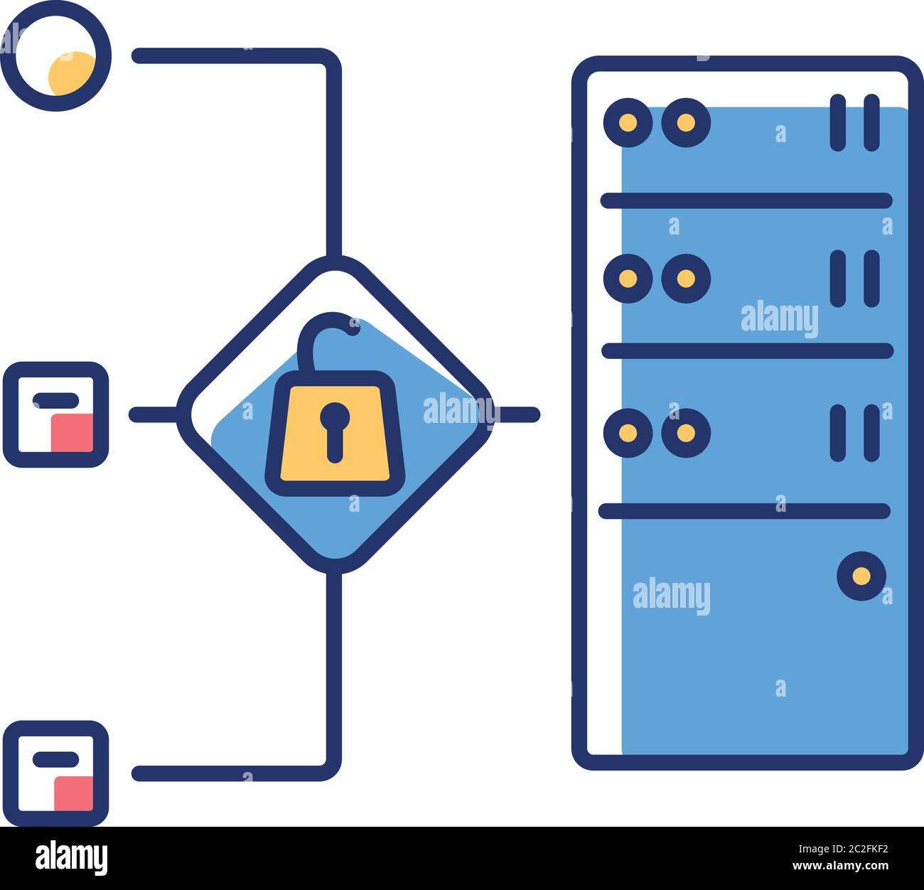 Proxy logo Stock Vector Images - Alamy