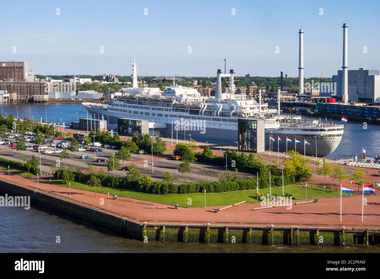 Europe, Netherlands - Cruise Terminal in the City of Rotterdam Stock ...