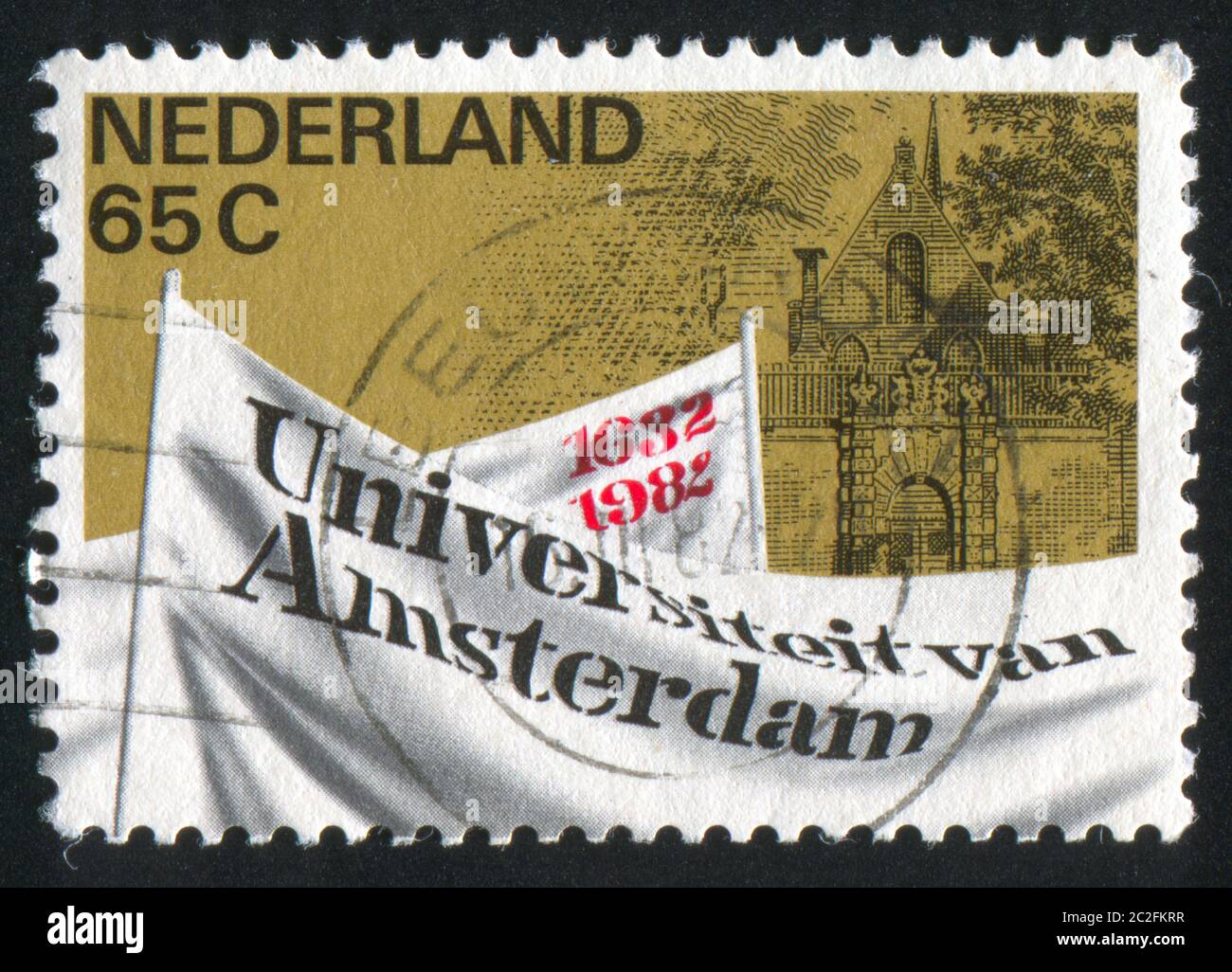 NETHERLANDS - CIRCA 1982: stamp printed by Netherlands, shows ...
