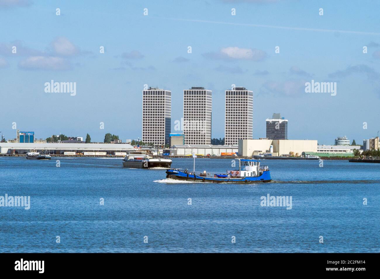Europe, Netherlands - Harbour in the City of Rotterdam Stock Photo - Alamy