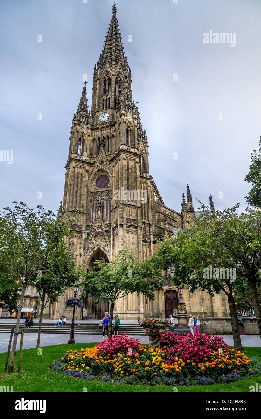 Cathedral san sebastian hi-res stock photography and images - Alamy