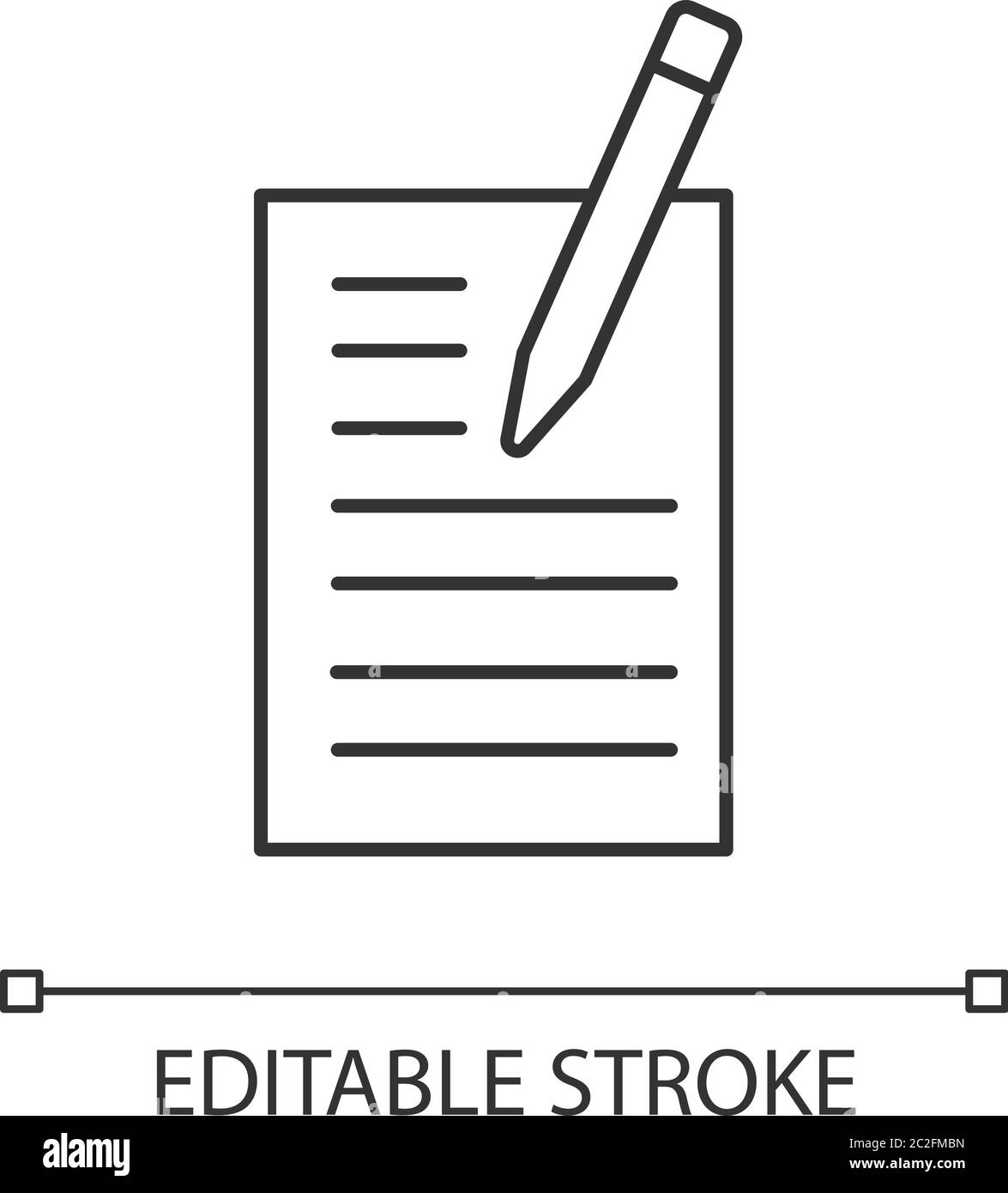 Pixel art writing pixel illustration Black and White Stock Photos ...