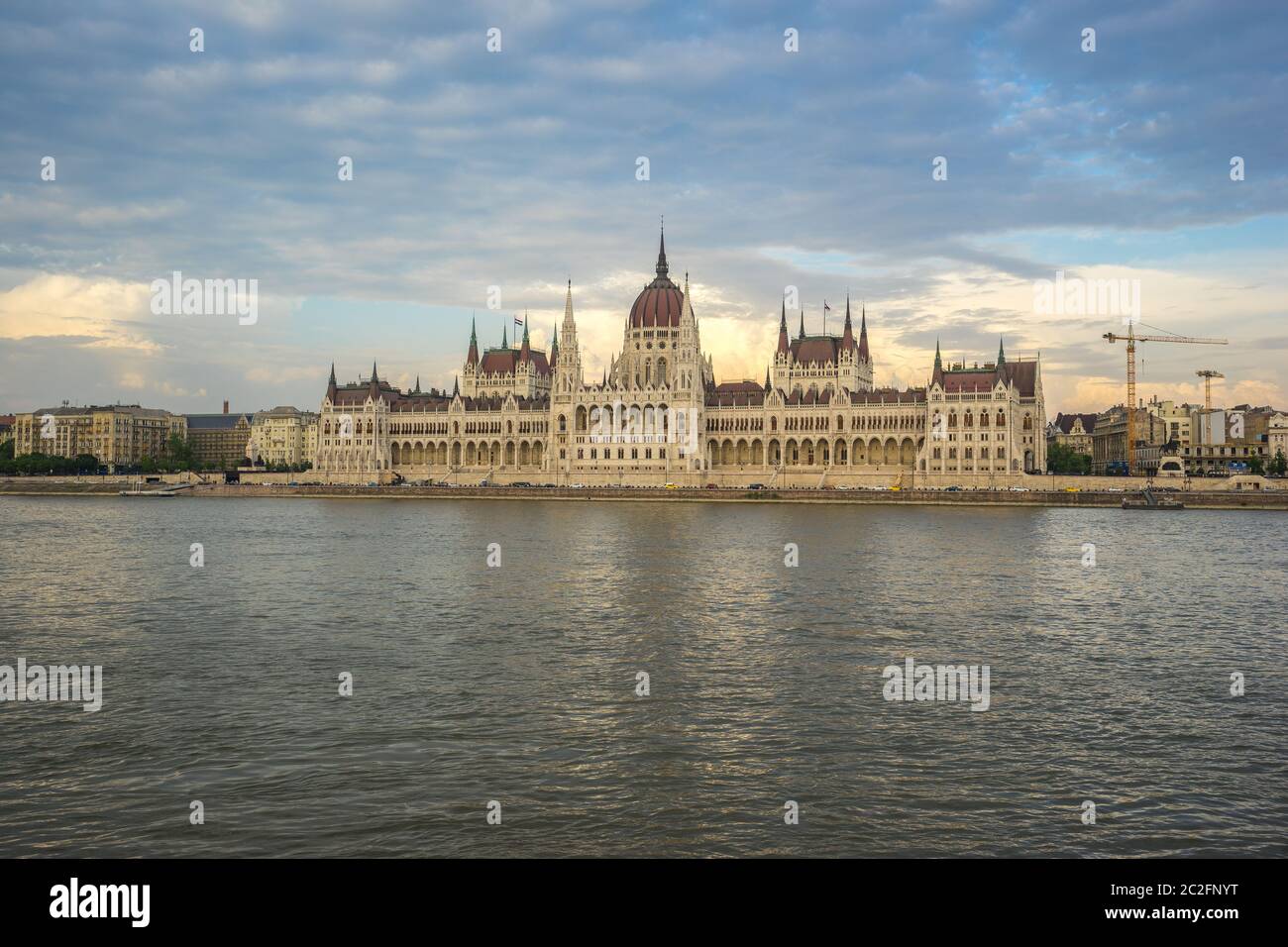 Budapest Parliament Building with Danube River in Hungary Stock Photo - Alamy
