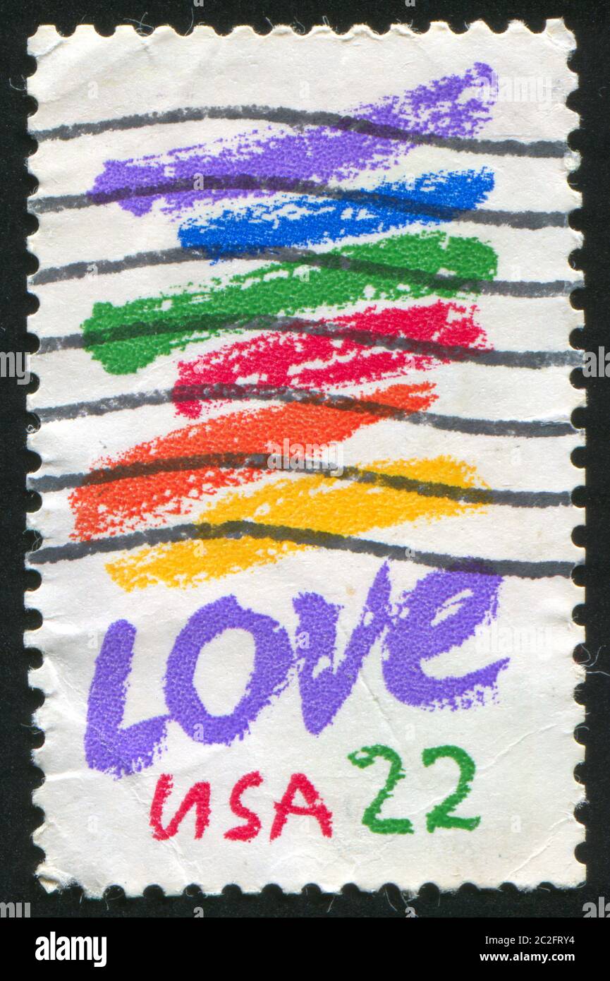 UNITED STATES - CIRCA 1985: stamp printed by United States of America ...