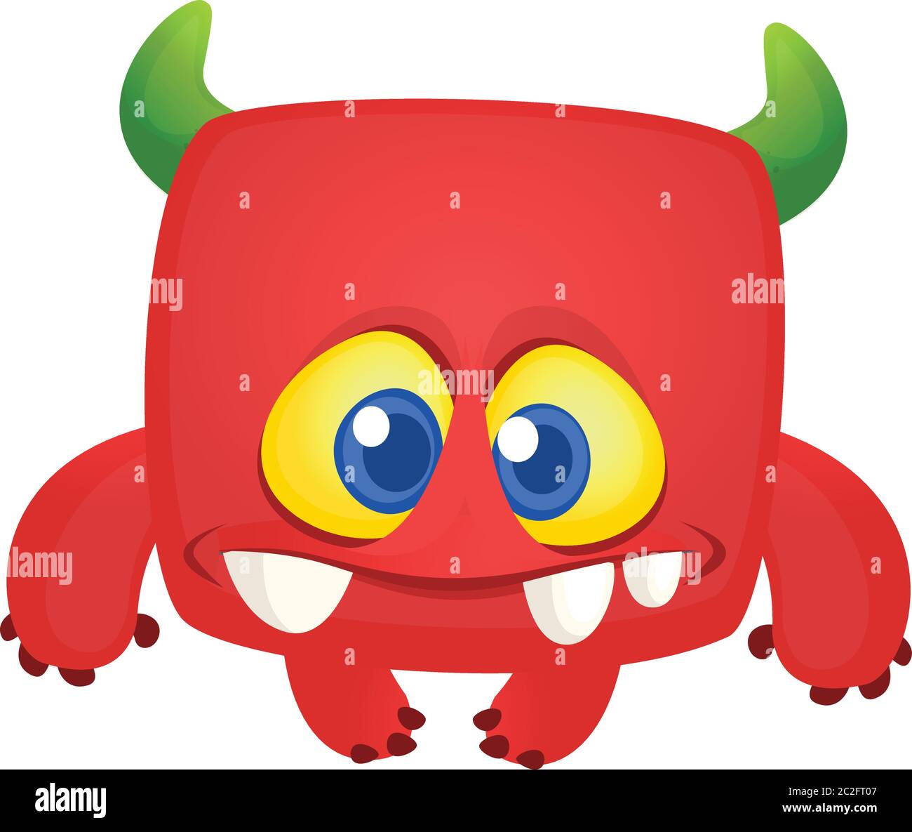 Fat devil cartoon hi-res stock photography and images - Alamy