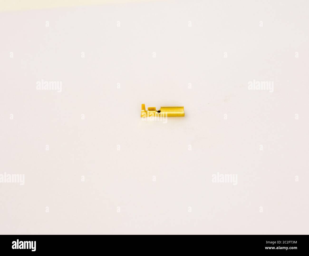 An isolate electrical's terminal. Cylindrical Stock Photo - Alamy