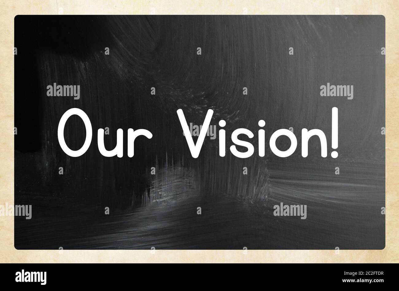 our vision concept Stock Photo - Alamy