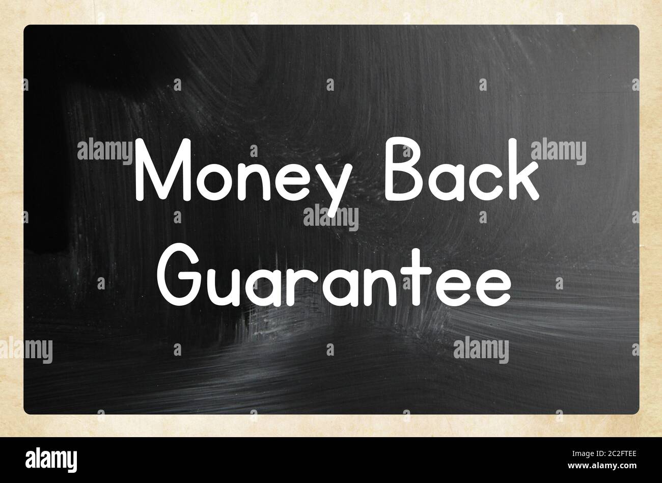 money back guarantee Stock Photo - Alamy