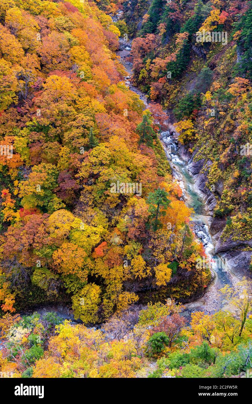 Japan aomori river aerial hi-res stock photography and images - Alamy