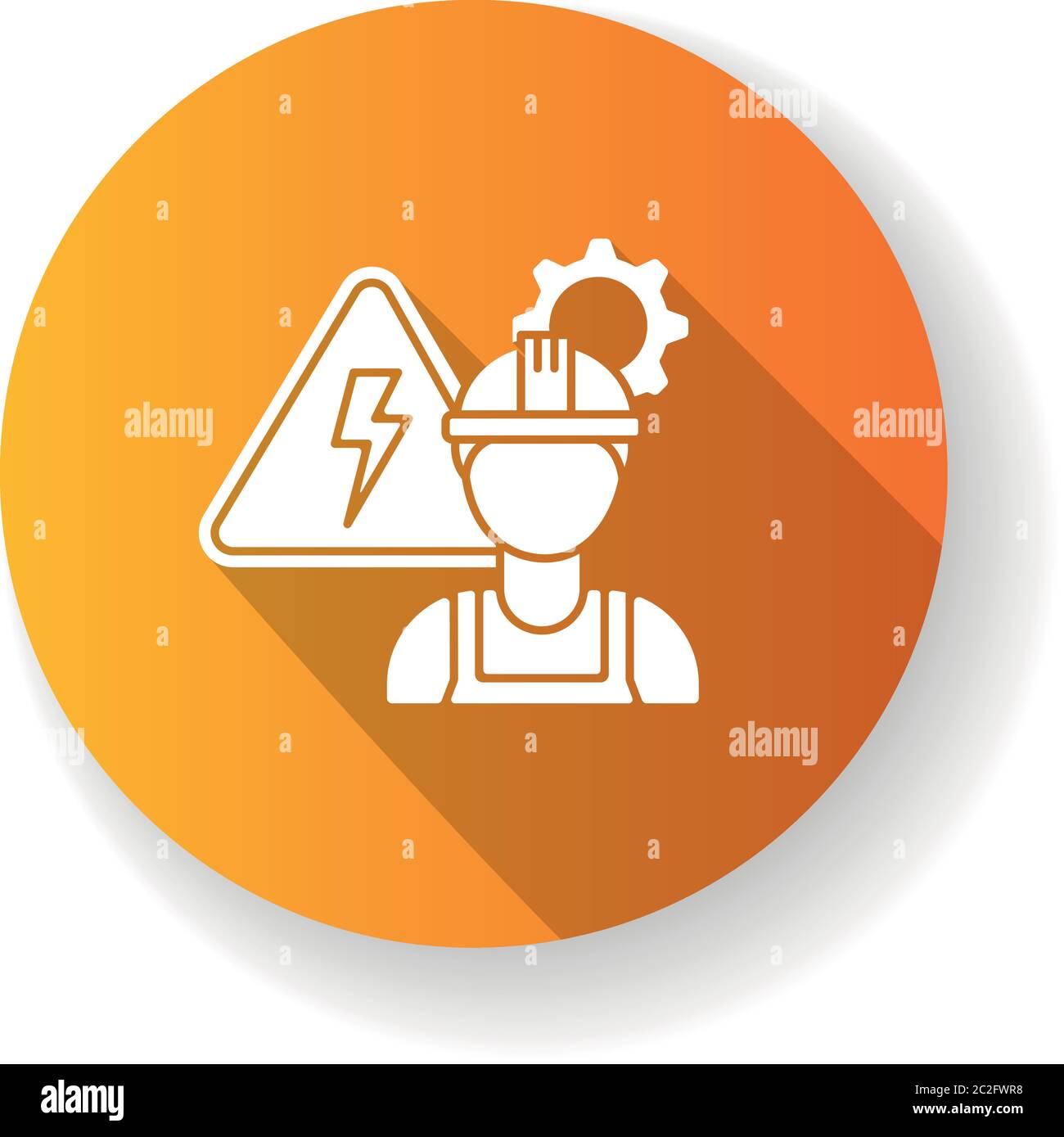 Electrician engineer work tester Stock Vector Images - Alamy