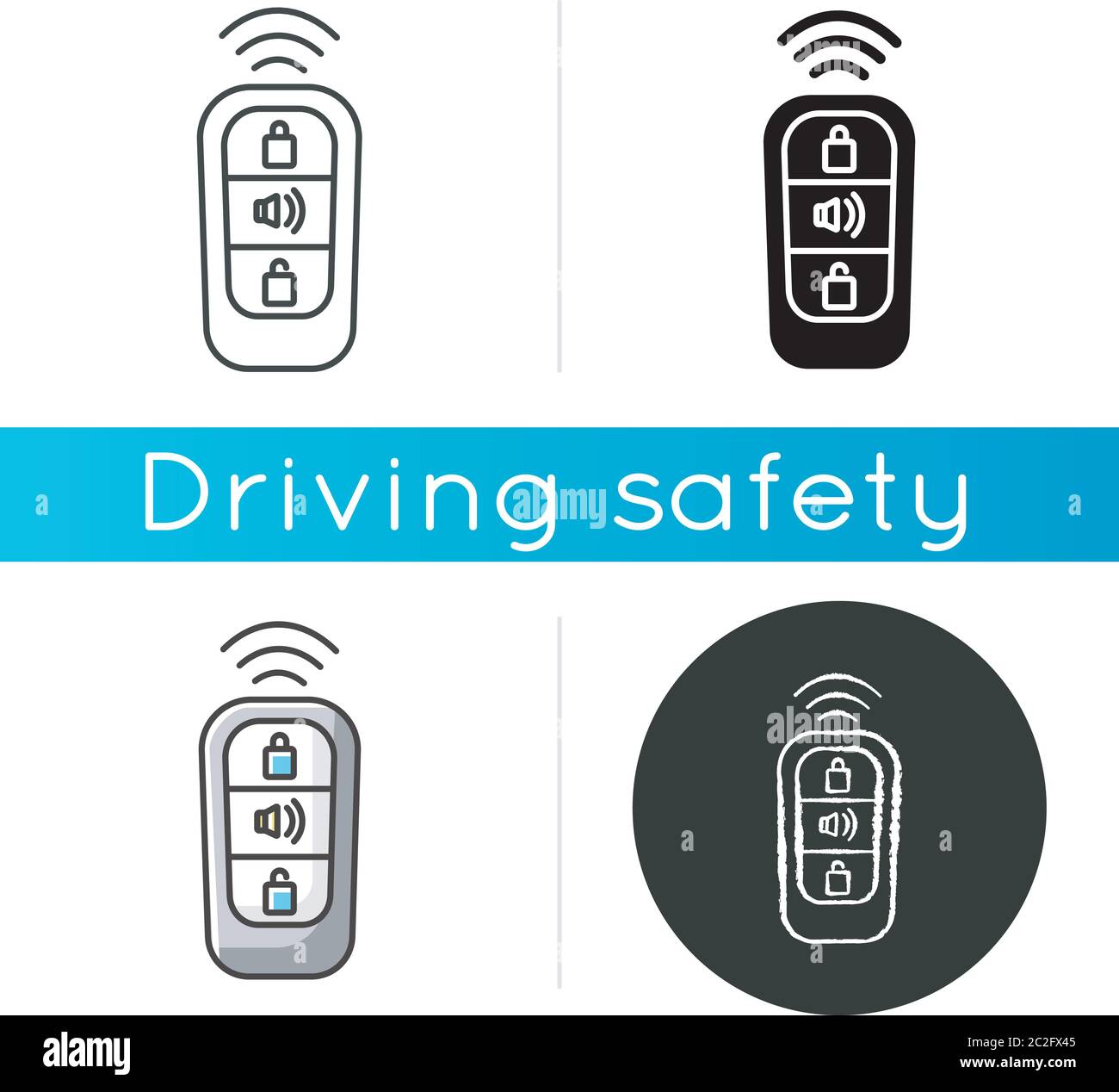 Car keyless Stock Vector Images - Alamy