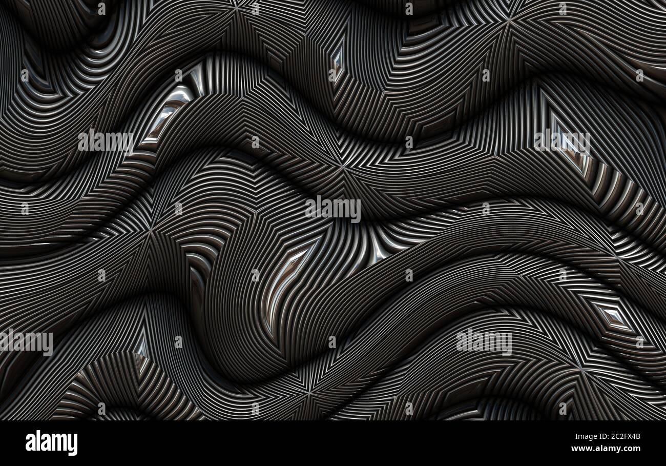 abstract futuristic metal Stock Photo - Alamy