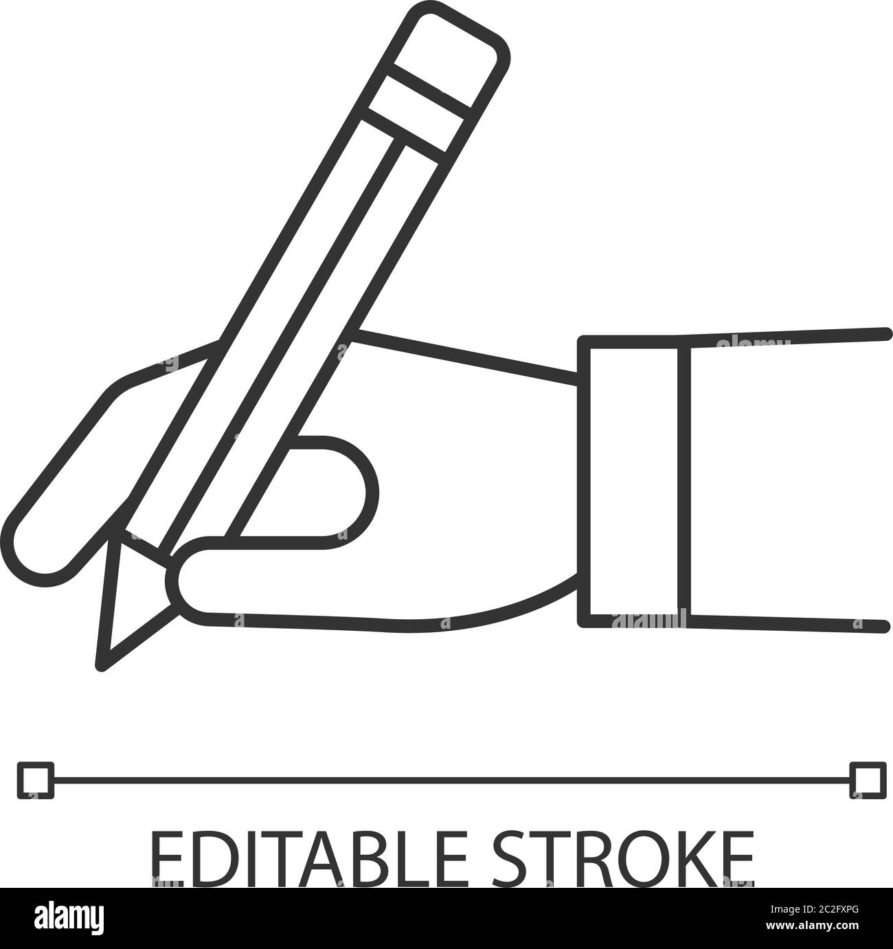 Sign writer painting Stock Vector Images - Alamy