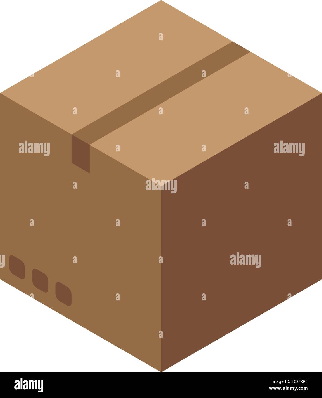 Recycle carton box icon, isometric style Stock Vector Image & Art - Alamy