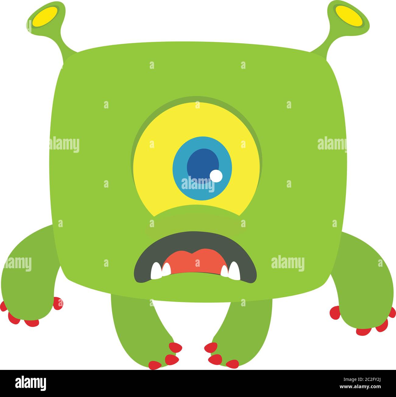 The green eyed monster Cut Out Stock Images & Pictures - Alamy