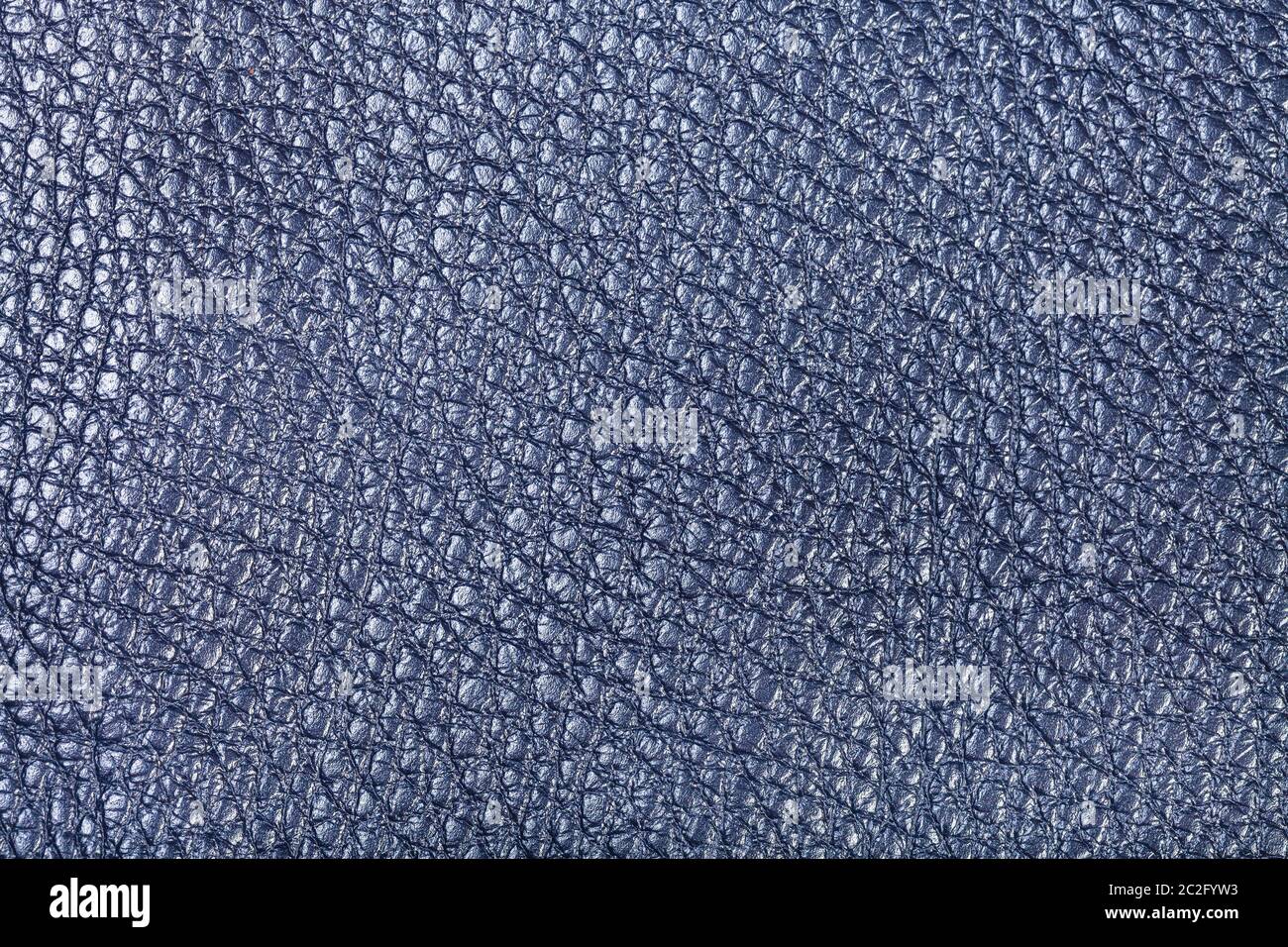 textured background from dark navy blue leather close up Stock Photo ...